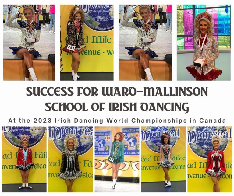 Success for Ward-Mallinson School of Irish Dancing at the 2023 World ...