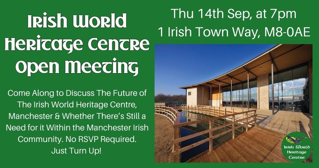 Events - The Irish World Heritage Centre